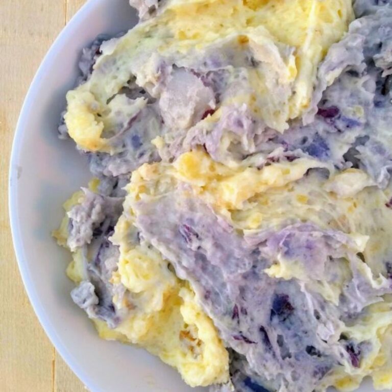 Purple Mashed Potatoes Recipe - Eat Like No One Else
