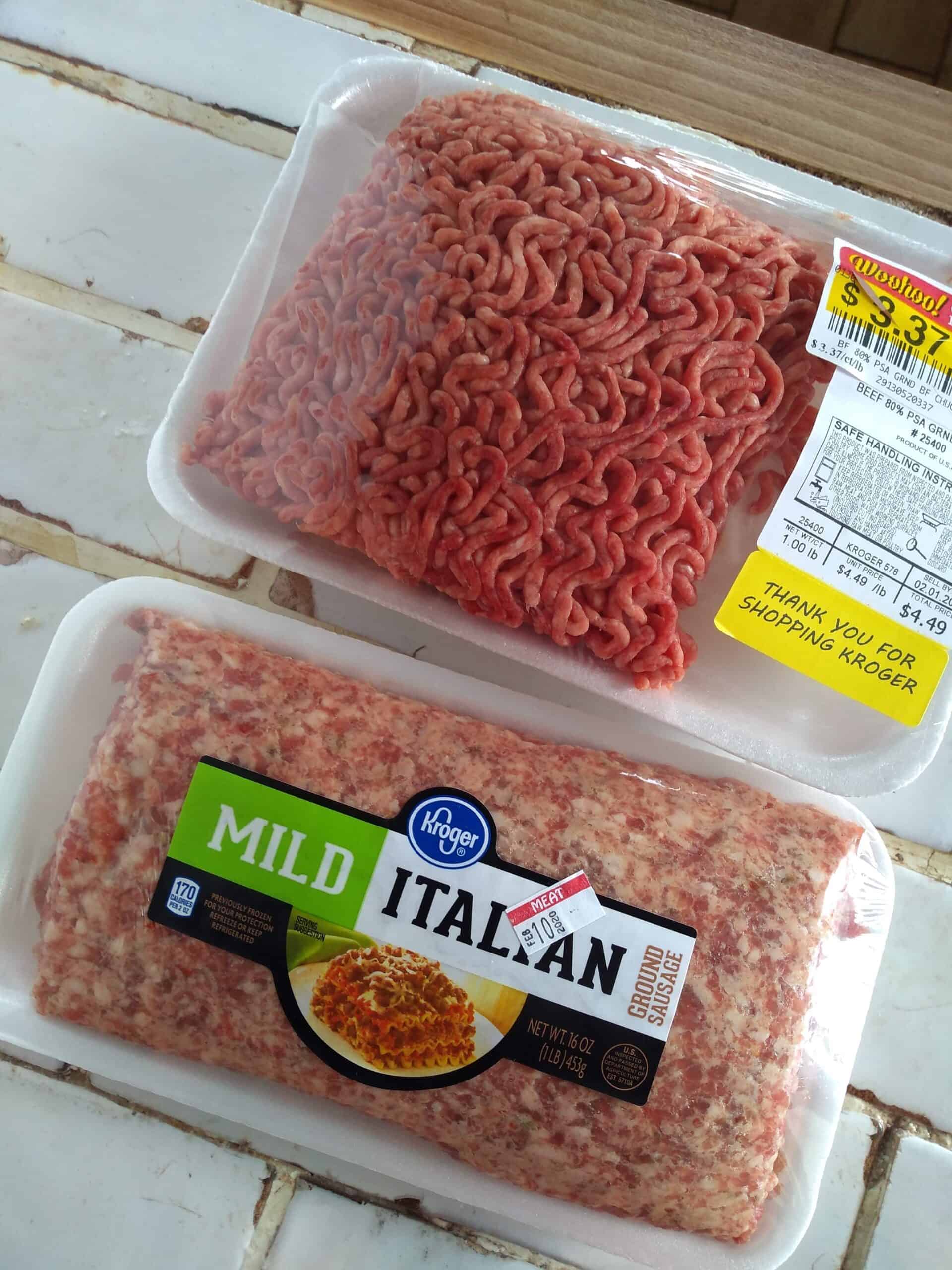 Ground Beef Package