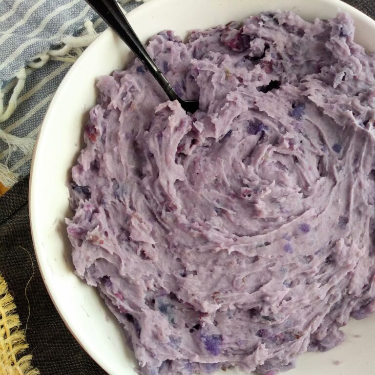 Purple Mashed Potatoes Recipe - Eat Like No One Else